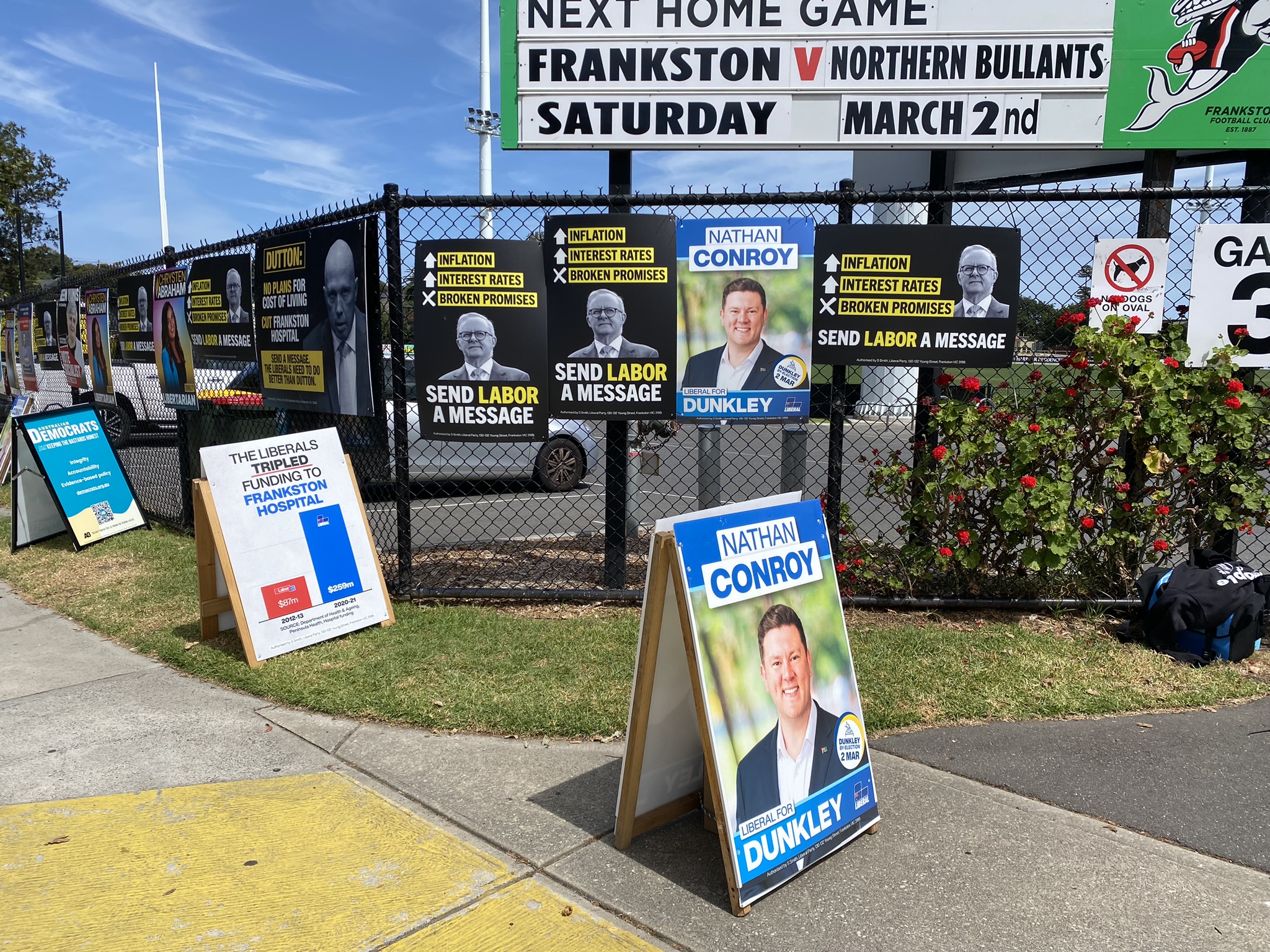 Recycle Corflute® signage from the Dunkley by-election | Corex